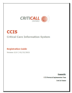 Our Resources » CritiCall Ontario